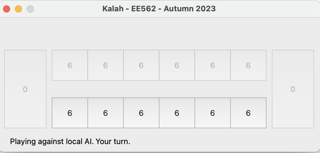 EE 562: Artificial Intelligence for Engineers