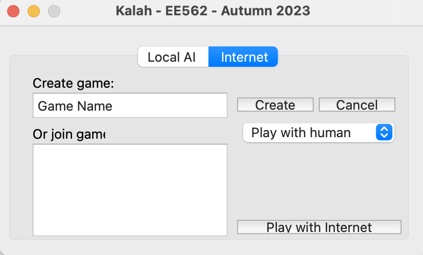 EE 562: Artificial Intelligence for Engineers
